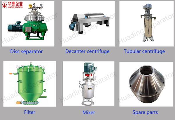 Intermittently Food Disk Stack Separator MISD Solid Liquid Centrifugal ...