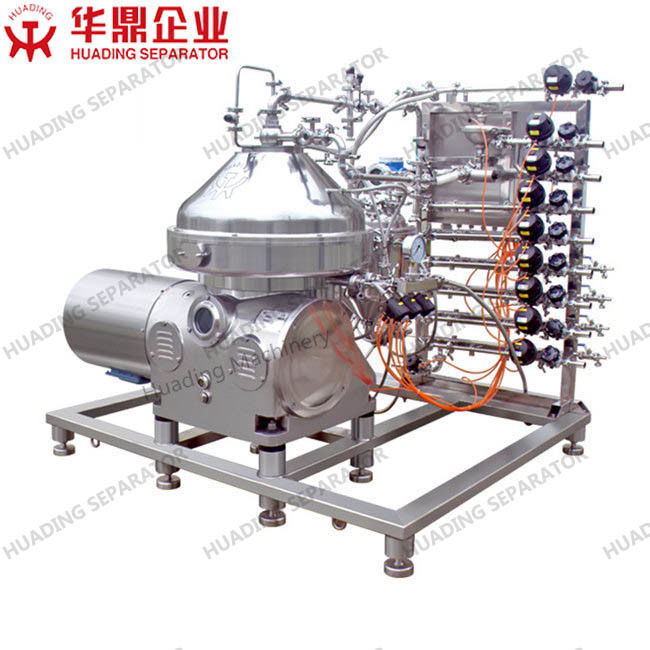 Industrial Dairy Milk Cream Separator Disc Stack Centrifuge Separatore ...
