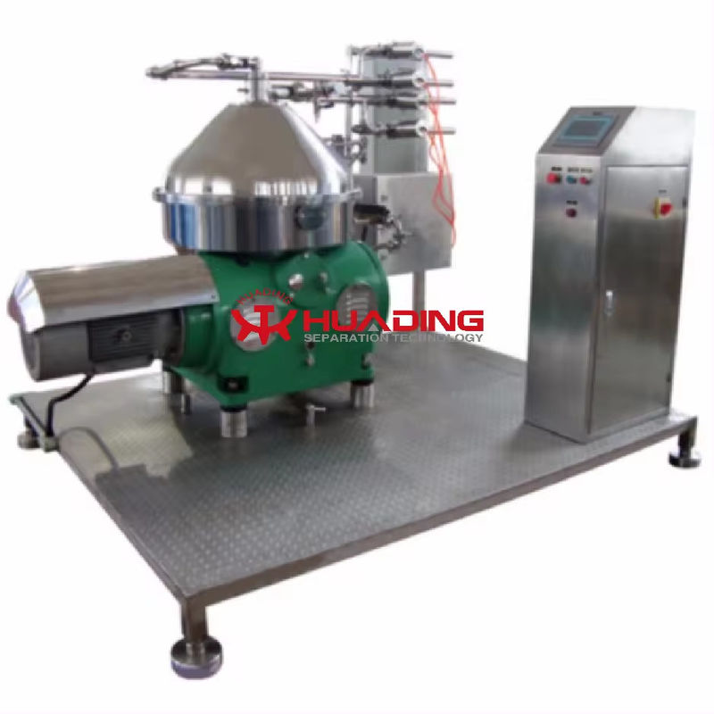 Compact Easy Move Disc Oil Separator For Continuous Separation High G Force