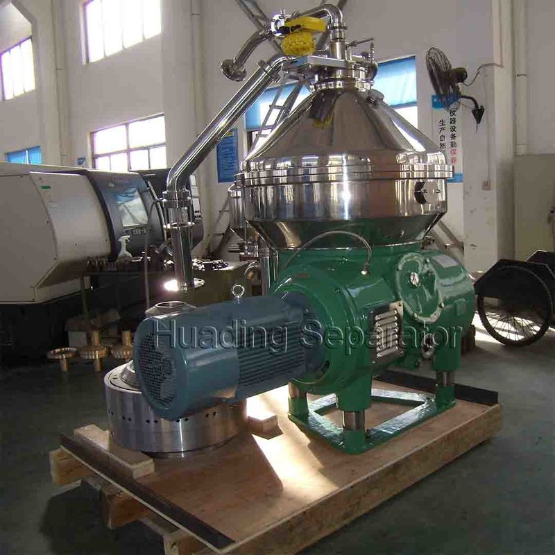 Big Yield 90KW Self Cleaning Separator 440V Disk Stack Centrifuge