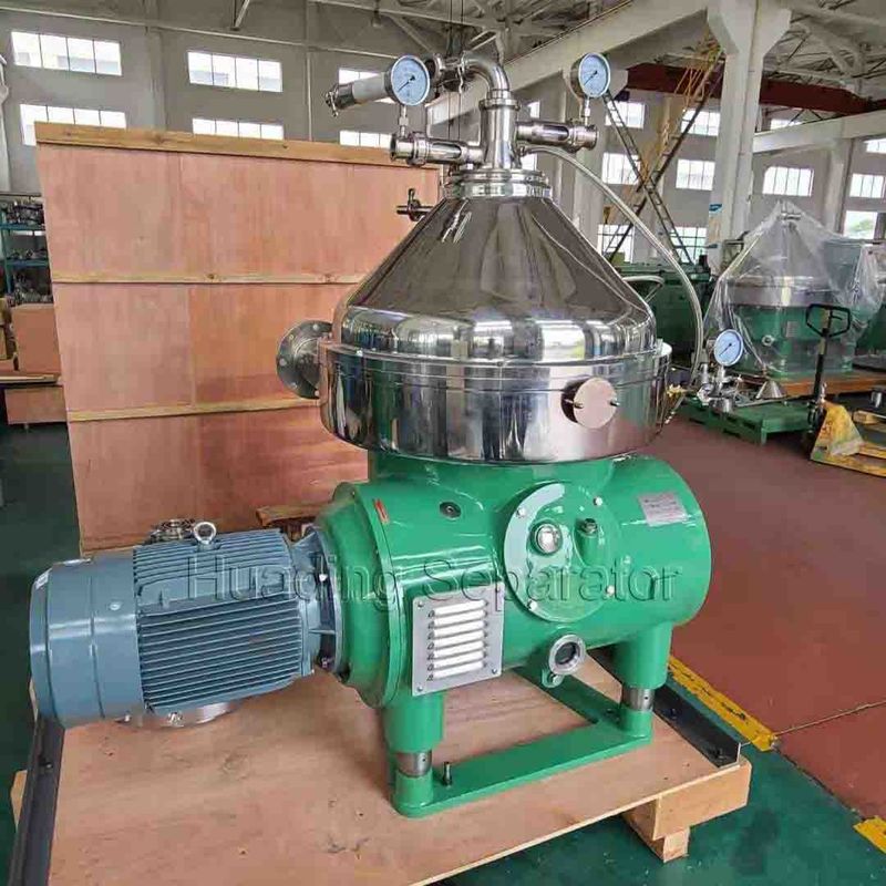 440V Continuous Disc Stack Separator 10kw Centrifugal Solid Liquid ...