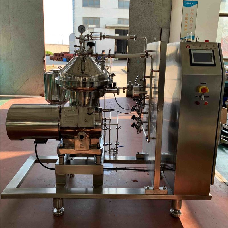 BTSX Disc Stack Separator 20000L H Solid Liquid Separator