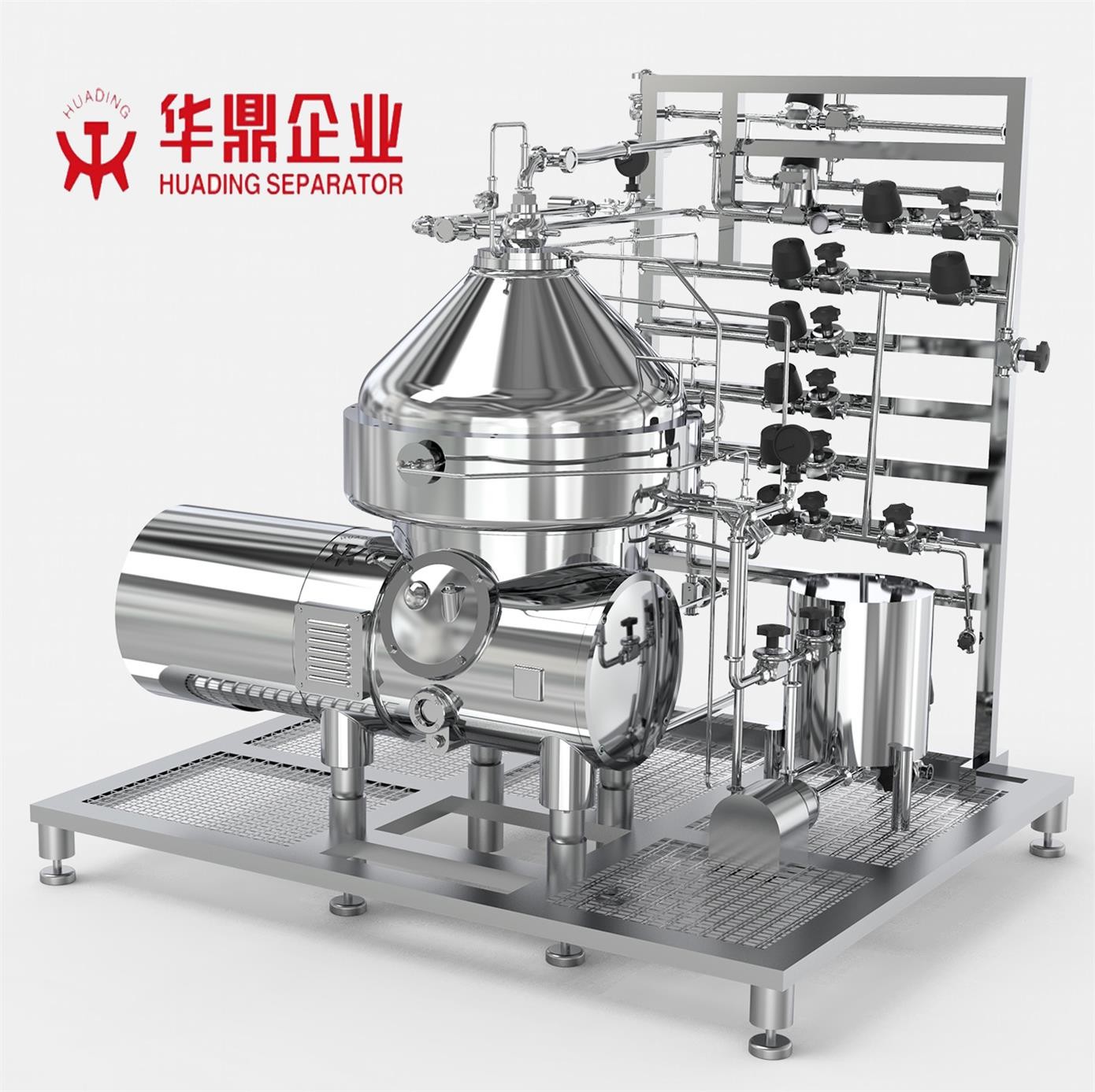 Juice Continuous Disk Stack Centrifuge Separator For Food Industry