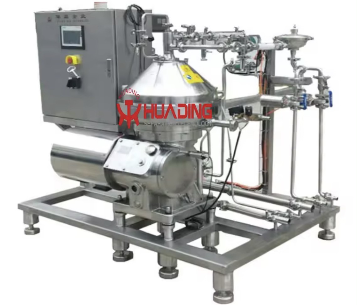 Algae Biomass Extraction Made Easy With HUADING PTSX Disc Stack Separator